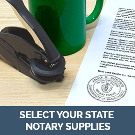 Order Notary Stamps & Embossers | All State Notary