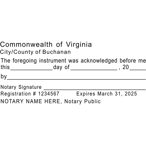 Virginia Acknowledgment Notary Stamp All State Notary Supplies Virginia Acknowledgment Notary Stamp All State Notary Supplies