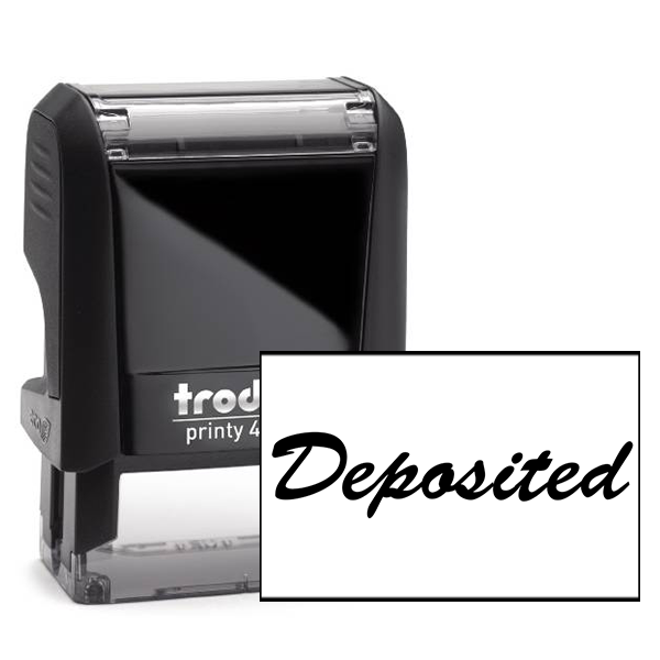 For Deposit Only Financial Stamp - allstatenotarysupplies.com