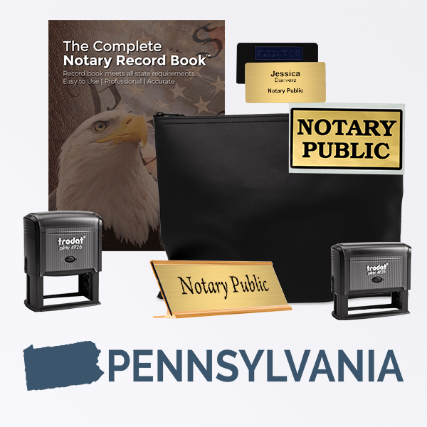 Pennsylvania Notary Public Seal Stamp - All State Notary Supplies